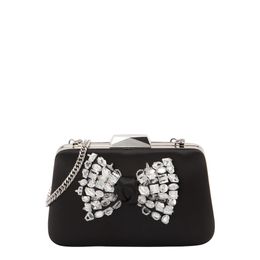 Steve Madden Clutch 'Loan' Damen Gr&ouml;&szlig;e One Size schwarz / silber