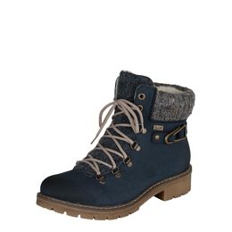 Rieker Stiefelette Damen Gr&ouml;&szlig;e 41 navy / grau / dunkelgrau Winterschuhe