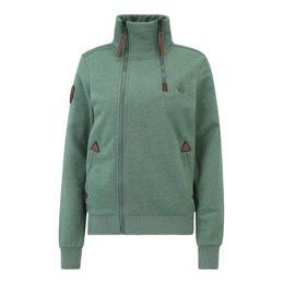 Naketano Zip-Up Hoodie male Green size M