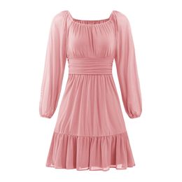 Imily Bela Kleid Damen Gr&ouml;&szlig;e 36 pastellpink Winterkleid