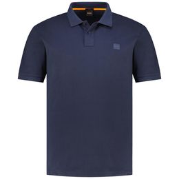 Gro&szlig;e Gr&ouml;&szlig;en BOSS Poloshirt mit Biobaumwolle Farbe dunkelblau Gr&ouml;&szlig;e: 6XL
