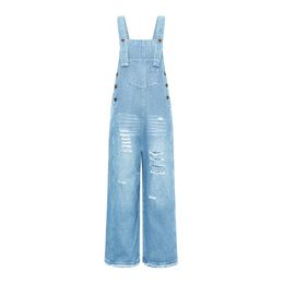 Imily Bela Latzjeans Damen Gr&ouml;&szlig;e L hellblau