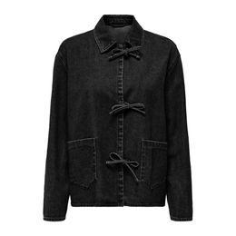 Imily Bela Jacke Damen Gr&ouml;&szlig;e XXL black denim Sommerjacke