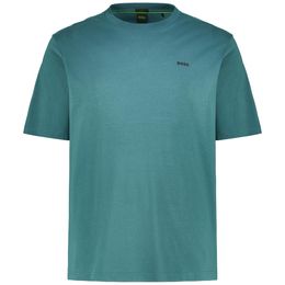 Gro&szlig;e Gr&ouml;&szlig;en BOSS T-Shirt mit Elasthan Farbe dunkelgr&uuml;n Gr&ouml;&szlig;e: 3XL