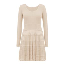 Imily Bela Knitted dress female size XL Cream