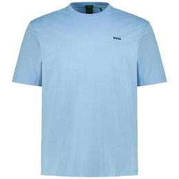 Gro&szlig;e Gr&ouml;&szlig;en BOSS T-Shirt mit Elasthan Farbe hellblau Gr&ouml;&szlig;e: 6XL
