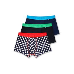 Happy Socks Boxershorts Herren Gr&ouml;&szlig;e S navy / gr&uuml;n / rot / schwarz / wei&szlig;