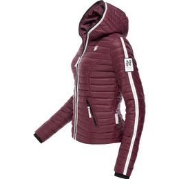 Navahoo Damen Steppjacke "Kimuk Prc", rot, Gr. S, Oberstoff: 100% Nylon; Futter: 100% Polyester; Wattierung: 100% Polyester; &Auml;rmelfutter: 100%