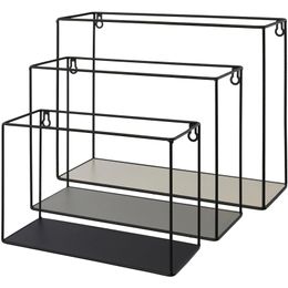 Deko-Wandregal CREATIV HOME "Wandregal", bunt, B:40cm H:30cm T:13cm, Regale