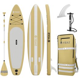 YEAZ Inflatable SUP-Board "SUP Board und Kit LE CLUB - EXOTRACE - SET", gelb, Wassersportboards
