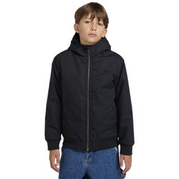 Element Jungen Outdoorjacke "Dulcet", schwarz, Gr. 14, 65% Polyester, 35% Baumwolle, Jacken