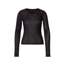 Gina Tricot Shirt Damen Gr&ouml;&szlig;e XS schwarz / silber