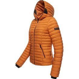 Navahoo Damen Steppjacke "Kimuk", braun, Gr. S, Obermaterial: 100% Nylon; Futter: 100% Polyester; Wattierung: 100% Polyester; &Auml;rmelfutter: 100%