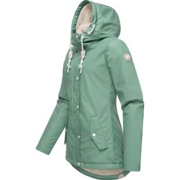 Ragwear Damen Regenjacke "Marge", gr&uuml;n, Gr. XXL, Obermaterial: 100% Polyester, Futter: 100% Polyester, Wattierung: 100% Polyester, Jacken, warm