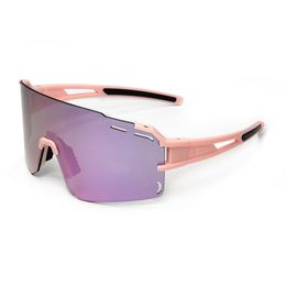 YEAZ Damen Sportbrille "Sport-Sonnenbrille Grün SUNCRUISE", pink, Sonnenbrillen