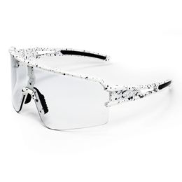 YEAZ Damen Sportbrille "Sport-Sonnenbrille weiß/transparent SUNSPOT"weiß, transparent, Sonnenbrillen