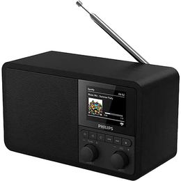 Philips Internet-Radio "TAPR802/12", B:18,5cm H:10,6cm T:10,2cm, schwarz, Radios