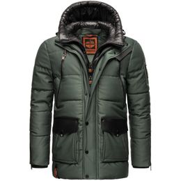 STONE HARBOUR Herren Winterjacke "Mitjaa", gr&uuml;n, Gr. XXL, Oberstoff:100% Polyester; Futter: 100% Nylon; Wattierung: 100% Polyester; &Auml;rmelfutter: 100%