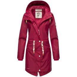 Navahoo Damen Regenjacke "Tropical Stormoo", pink, Gr. XS, Obermaterial: 70% Polyester, 30% Polyurethan, Innenfutter: 100% Polyester, Ärmelfutter: