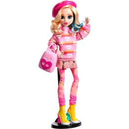 Anziehpuppe MONSTERHIGH™ "Wednesday, Enid Sinclair in pink mit Accessoires", pink, Puppen, Kinder