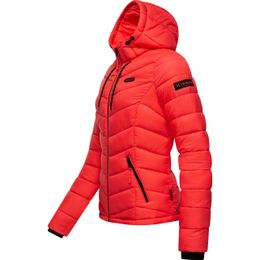 Marikoo Damen Steppjacke "Kuala", orange, Gr. S, Obermaterial: 100% Nylon; Futter: 100% Polyester; Wattierung: 100% Polyester; &Auml;rmelfutter: 100%