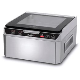CASO GERMANY CASO Vakuumierer "1417 VacuChef 40", silber (silberfarben, schwarz), B:32cm H:17,5cm T:35,5cm, Vakuumierer