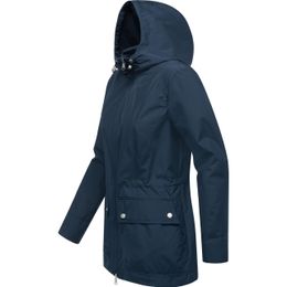 Ragwear Damen Funktionsjacke "Monadetta A", blau, Basic, Gr. L, Obermaterial: 100% Polyester; Innenfutter: 100% Polyester, Jacken, Wasserdichte und