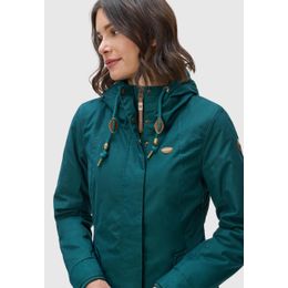 Ragwear Damen Winterjacke "Monade", grau, Gr. 4XL, Obermaterial: 65% Polyester, 35% Baumwolle. Futter: 100% Polyester. Wattierung: 100% Polyester,