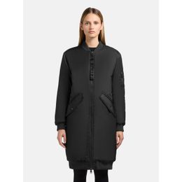 Khujo Damen Wintermantel "Lulu"schwarz, Gr. XS, Obermaterial: 100% Nylon; Innenfutter: 100% Polyester; Wattierung: 100% Polyester; &Auml;rmelfutter: 100%