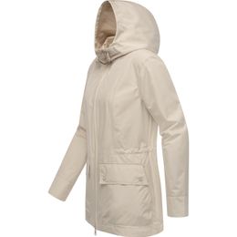 Ragwear Damen Funktionsjacke "Monadetta A", beige, Basic, Gr. S, Obermaterial: 100% Polyester; Innenfutter: 100% Polyester, Jacken, Wasserdichte und
