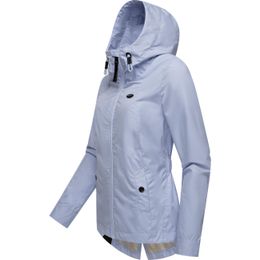Ragwear Damen Outdoorjacke "Monade &Uuml;bergang", blau, Gr. XXXL, Obermaterial: 100% Polyester; Innenfutter: 100% Polyester, Jacken, stylische