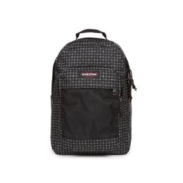Freizeitrucksack Eastpak "STUDY BUDDY Black Denim", Damen, Gr. B/H/T: 29cm x 44cm x 28cm, schwarz (refleks space schwarz), Polyester, unifarben, Rucksäcke Freizeitrucksack