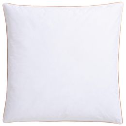 Federkissen Ribeco "Kopfkissen Richard, Kissen mit Daunenanteil, in 40x80 oder 80x80 cm", wei&szlig;, B:80cm L:80cm, Bezug: 100% Baumwolle. F&uuml;llung: 90% Entenfeder, 10% Entendaune, Kopfkissen, Seit 105 Jahren &uuml;berzeugt Ribeco durch Qualit&auml;t