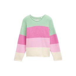 Tom Tailor Pullover Mädchen Größe 128 pastellgelb / mint / pink / rosa
