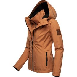 Marikoo Damen Outdoorjacke "Erdbeere", braun, Gr. XS, Oberstoff: 100% Polyester; Futter: 100% Polyester; Wattierung: 100% Polyester; &Auml;rmelfutter: