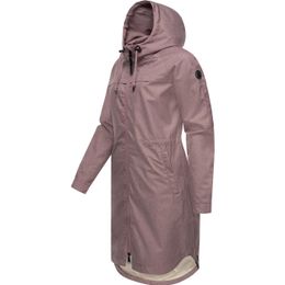 Ragwear Damen Outdoorjacke "Belinka", lila, Basic, Gr. M, Obermaterial: 100% Polyester; Innenfutter: 100% Polyester, Jacken, Wasserdichte lange und