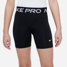 Nike Jungen Shorts "G NP DF 5IN SHORT"schwarz, wei&szlig;, Gr. XS, Obermaterial: 83% Polyester, 17% Elasthan, Hosen