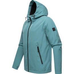 Ragwear Herren Softshelljacke "Shellwie Warm", blau, Gr. L, Obermaterial: 92% Polyester, 8% Elasthan; Innenfutter: 100% Polyester, Jacken,