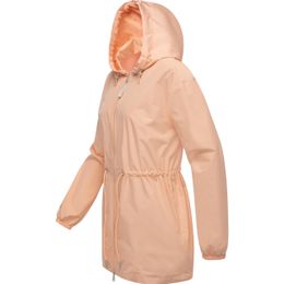 Ragwear Damen Outdoorjacke "Monadissimo A YOUMODO", orange, Basic, Gr. 6XL, Obermaterial: 100% Polyester; Innenfutter: 100% Polyester, Jacken,