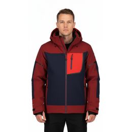 Skijacke Icepeak "Icepeak FRISCO", Damen, Gr. 50, wine, Obermaterial: 100% Polyester. Futter: 100% Polyester. Wattierung: 100% Polyester, Jacken Skijacke