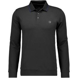 Ragman Herren Poloshirtschwarz, Gr. M, 61% Baumwolle 35% Polyester 4% Elasthan, Shirts