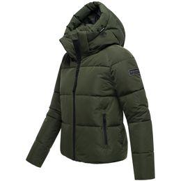 Navahoo Damen Steppjacke "Frostherz XIV", gr&uuml;n, Gr. L, Obermaterial: 100% Polyester; Innenfutter: 100% Polyester; Wattierung: 100% Polyester;