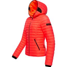 Navahoo Damen Steppjacke "Kimuk", orange, Gr. XS, Obermaterial: 100% Nylon; Futter: 100% Polyester; Wattierung: 100% Polyester; &Auml;rmelfutter: 100%