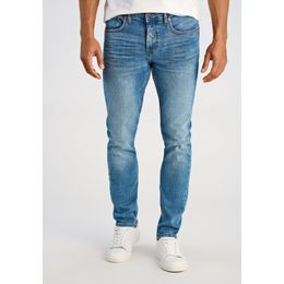 5-Pocket-Jeans LINDBERGH "LINDBERGH Jeans", Herren, Gr. 38, L&auml;nge 34, pale blau, Obermaterial: 98% Baumwolle, 2% Elasthan, Jeans 5-Pocket-Jeans