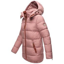 Navahoo Damen Winterjacke "Wattew&ouml;lkchen", rosa, Basic, Gr. XXL, Obermaterial: 100% Polyester; Futter: 100% Polyester; &Auml;rmelfutter: 100% Polyester;