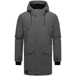 STONE HARBOUR Herren Wintermantel "Kitraan XX"grau, Gr. XXXL, Obermaterial: 100% Polyester. Innenfutter: 100% Polyester. Wattierung: 100% Polyester.