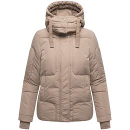 Navahoo Damen Steppjacke "Zauberlicht 14", beige, Gr. M, Obermaterial: 100% Polyester; Innenfutter: 100% Polyester; Wattierung: 100% Polyester;