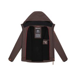 Marikoo Damen Outdoorjacke "Erdbeere", braun, Gr. S, Obermaterial: 100% Polyester. Innenfutter: 100% Polyester. &Auml;rmelfutter: 100% Polyester.