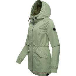 Ragwear Damen Outdoorjacke "Dowey Tech", gr&uuml;n, Gr. S, Au&szlig;enmaterial: 100% Polyester; Innenfutter: 100% Polyester, Jacken, stylische wasserdichte