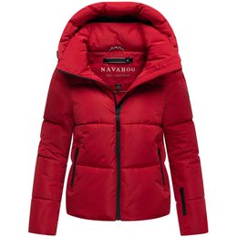 Navahoo Damen Steppjacke "Frostherz XIV", rot, Gr. XS, Obermaterial: 100% Polyester; Innenfutter: 100% Polyester; Wattierung: 100% Polyester;